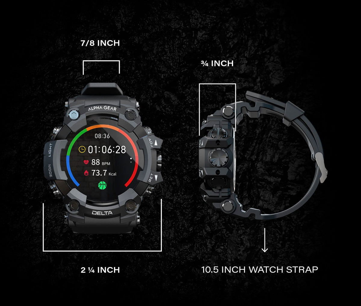 Ultimate Delta Package - Tough Waterproof Dustproof Shockproof Fitness